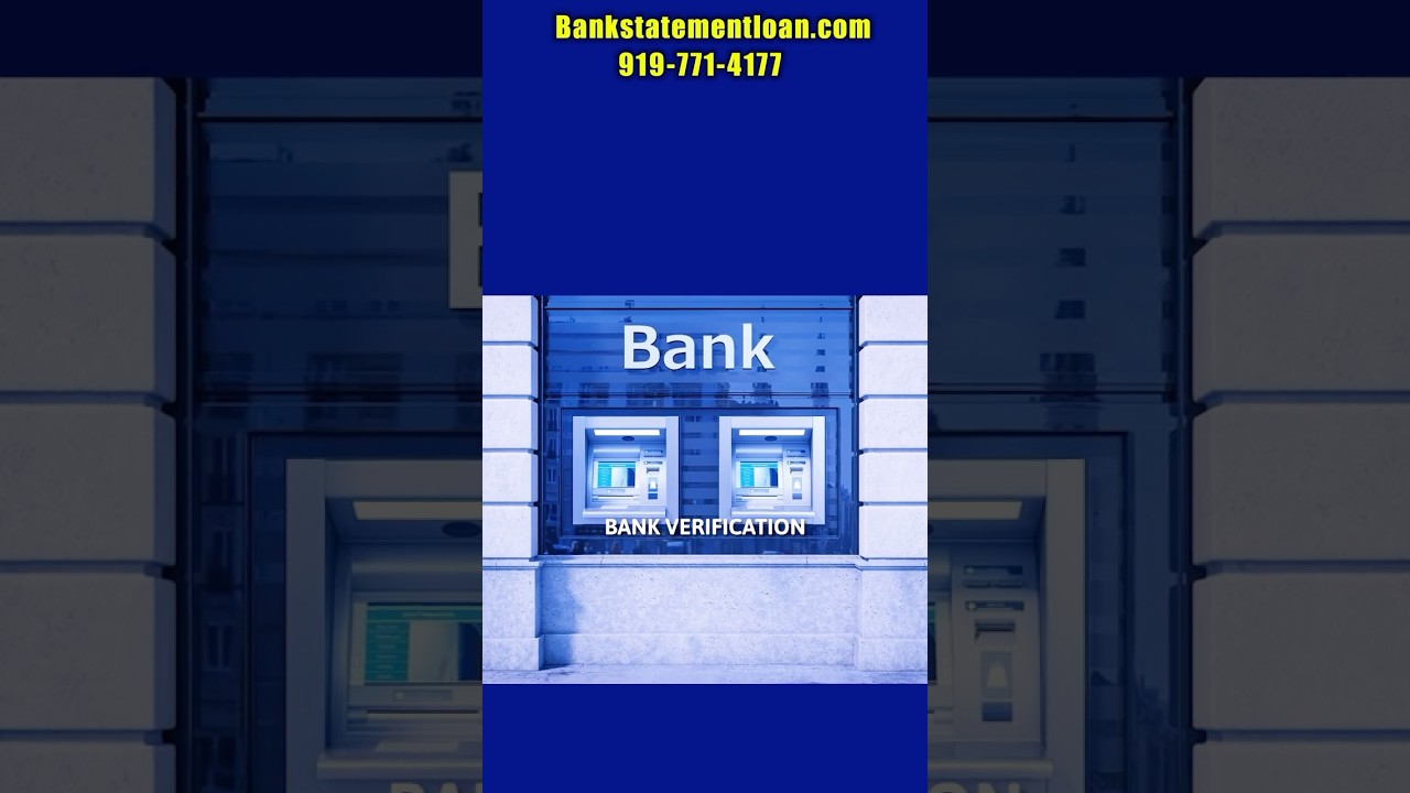 Pass DecisionLogic Bank Verification Video - Bank Statement Loan